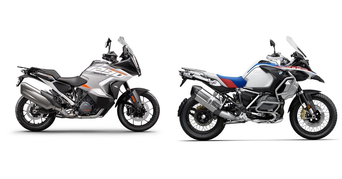 KTM 1290 Super Adventure S 2023 vs BMW R 1250 GS Adventure 2022
