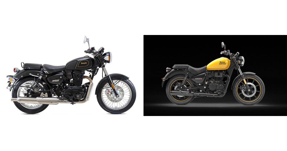 Benelli Imperiale 400 2022 vs Royal Enfield Meteor 350 Fireball 2021