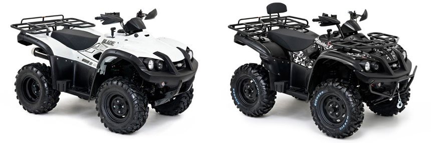 Motorrad Vergleich TGB Blade 500 R 4x4 2012 vs. TGB Blade 550 4x4 IRS 2012