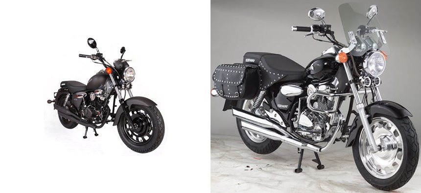 Keeway Superlight 125 2018 vs Keeway Superlight 125 2009