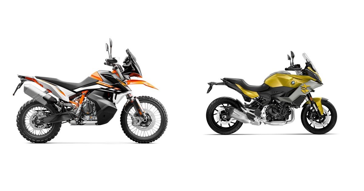 KTM 890 Adventure R 2022 vs BMW F 900 XR 2020