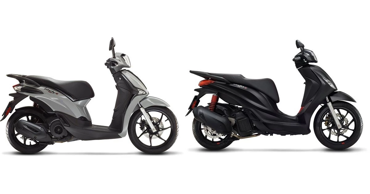 Motorrad Vergleich Piaggio Liberty 125 S 2023 vs. Piaggio Medley 125 S 2023