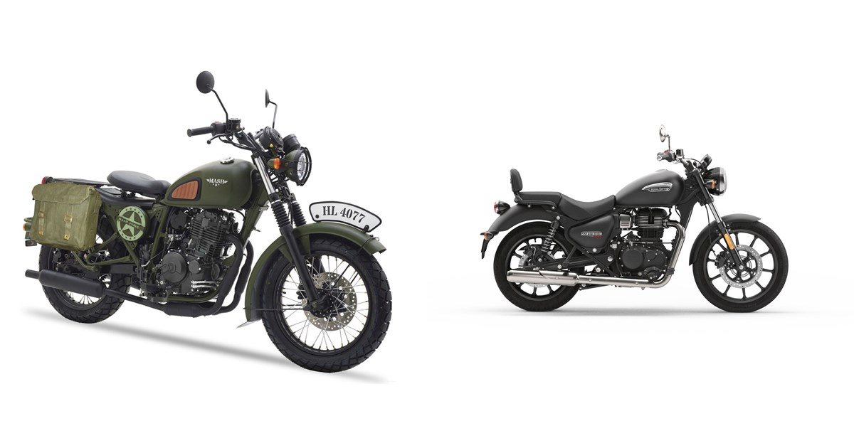 Mash Force 400 2020 vs Royal Enfield Meteor 350 Stellar 2022