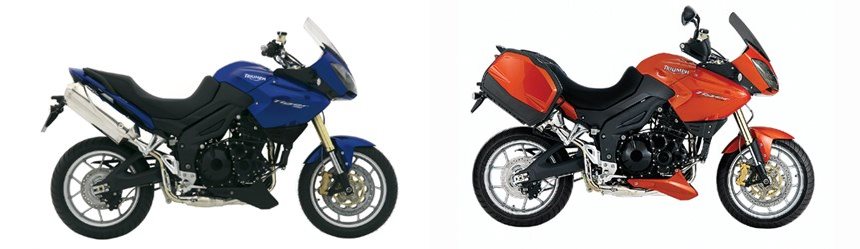 Motorrad Vergleich Triumph Tiger 1050 2007 vs. Triumph Tiger 1050 SE 2010