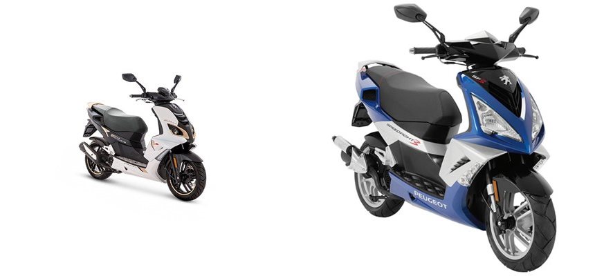 Peugeot Speedfight 4 50 Sportline 2021 vs Peugeot Speedfight 3 R 2009