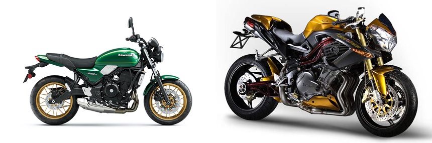 Kawasaki Z650 RS 2022 vs Benelli TNT Cafe Racer 2009