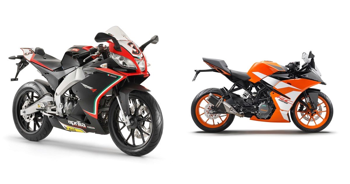 Aprilia RS4 125 2014 vs KTM RC 125 2019