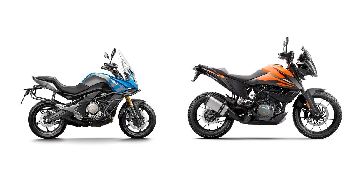 CFMOTO 650 MT 2021 vs KTM 390 Adventure 2021