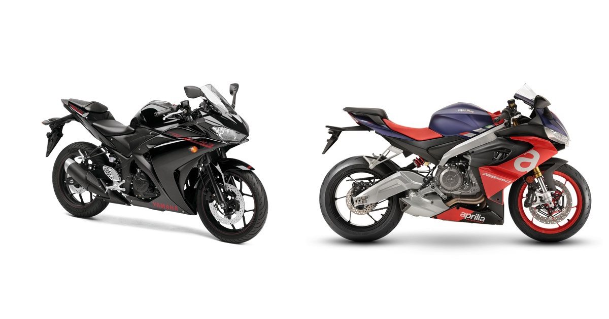 Yamaha R3 2015 vs Aprilia RS 660 2021