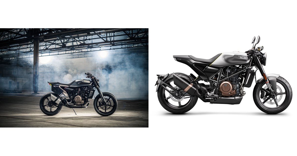 Motorrad Vergleich Husqvarna Svartpilen 701 2018 vs. Husqvarna Vitpilen ...