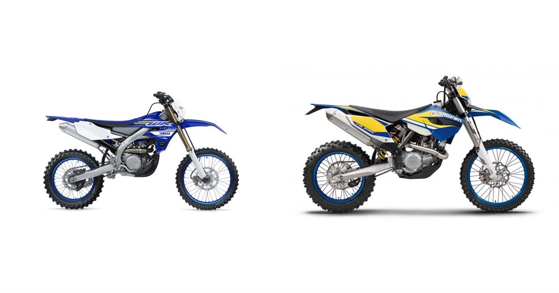 Motorrad Vergleich Yamaha WR450F 2019 vs. Husaberg FE 501 2013