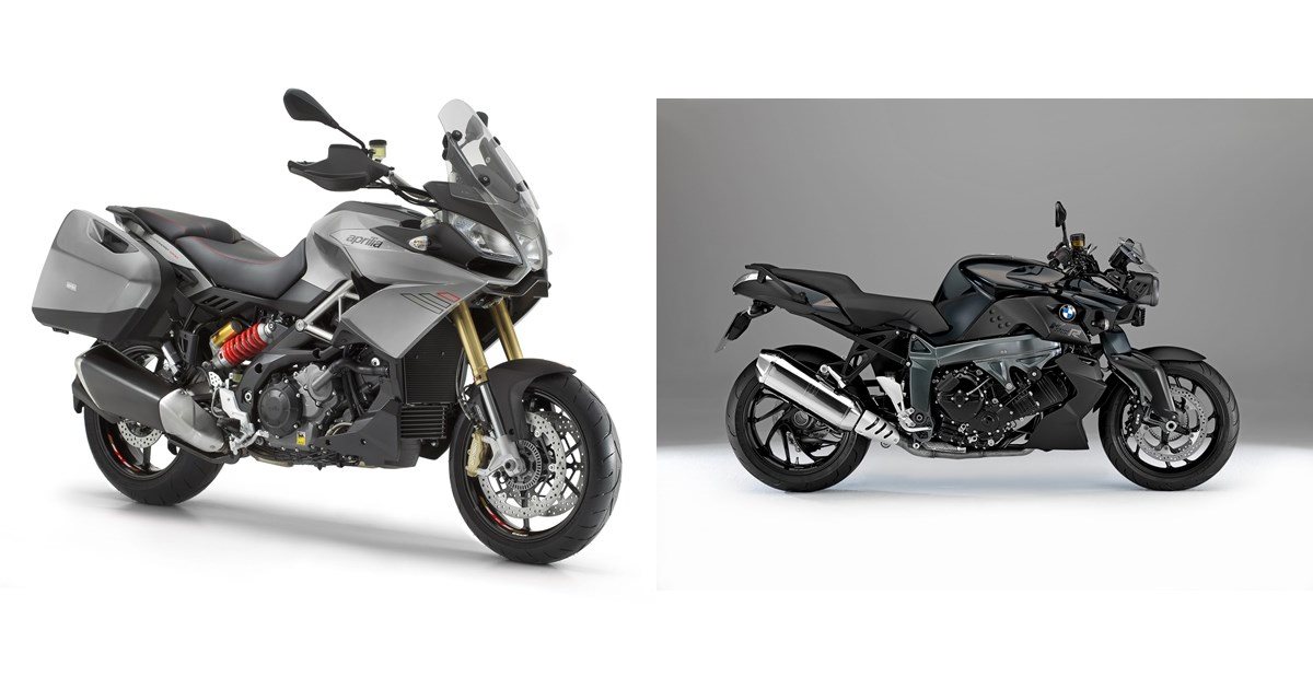 Motorrad Vergleich Aprilia Caponord 1200 ABS Travelpack 2016 vs. BMW K ...