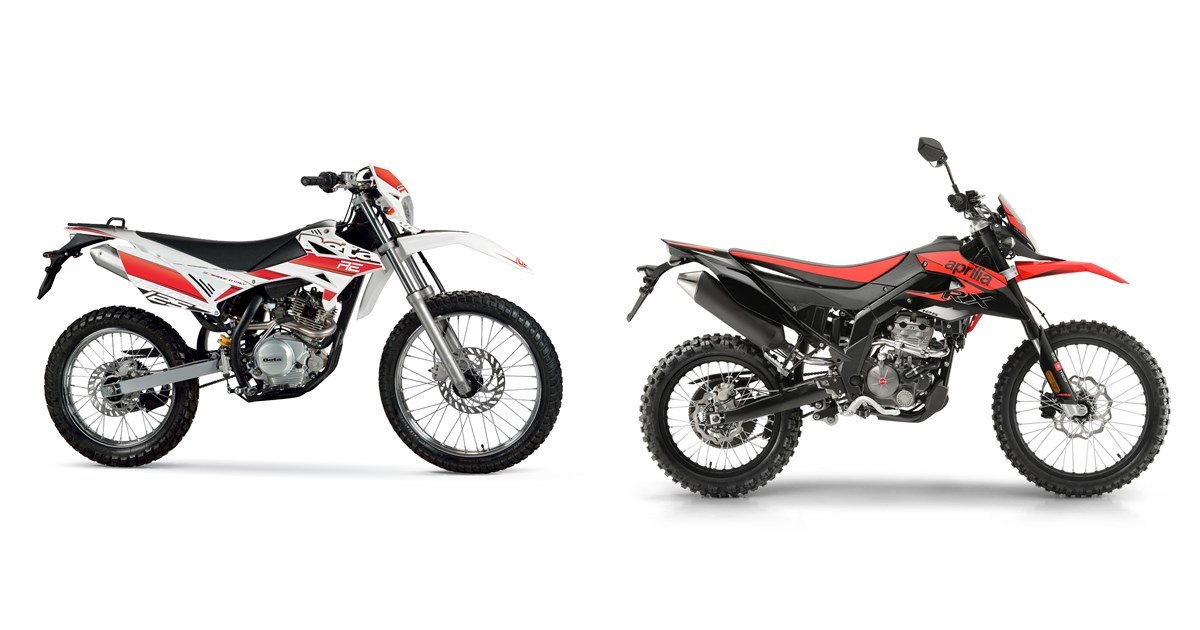 Motorrad Vergleich Beta RE 125 4T 2018 vs. Aprilia RX 125 2018