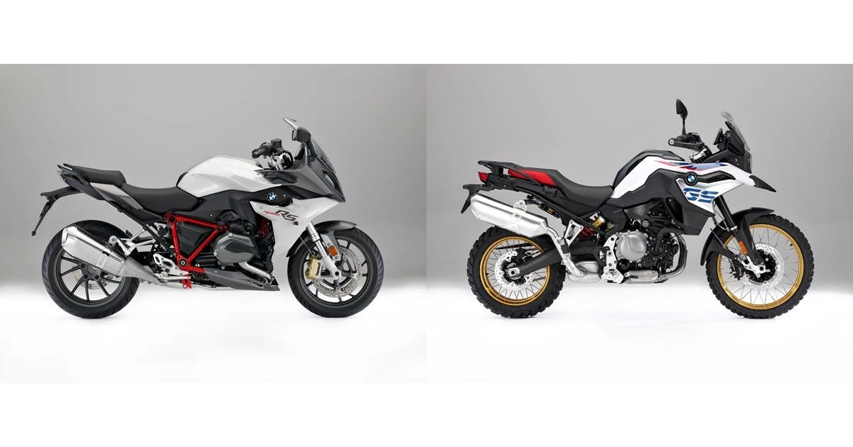 Motorrad Vergleich BMW R 1200 RS 2017 vs. BMW F 850 GS 2019