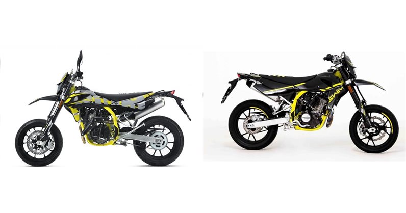 SWM SM 125 R 2020 vs SWM SM 125 R 2023