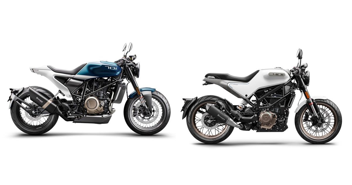 Comparaison des motos Husqvarna Vitpilen 701 2020 VS. Husqvarna ...