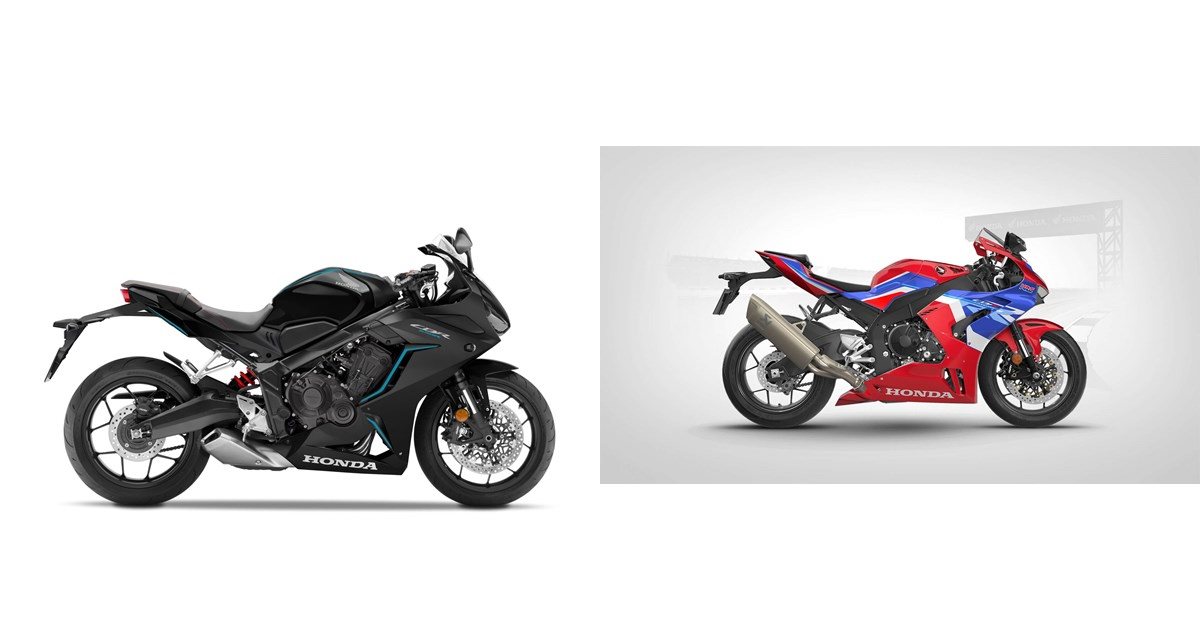 Honda CBR650R 2023 vs Honda CBR1000RR-R Fireblade 2023