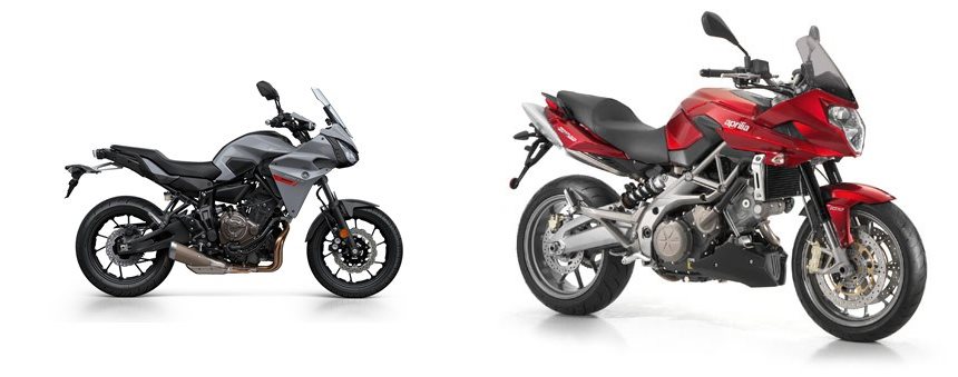 Motorrad Vergleich Yamaha Tracer 700 2019 vs. Aprilia SL 750 Shiver GT 2012