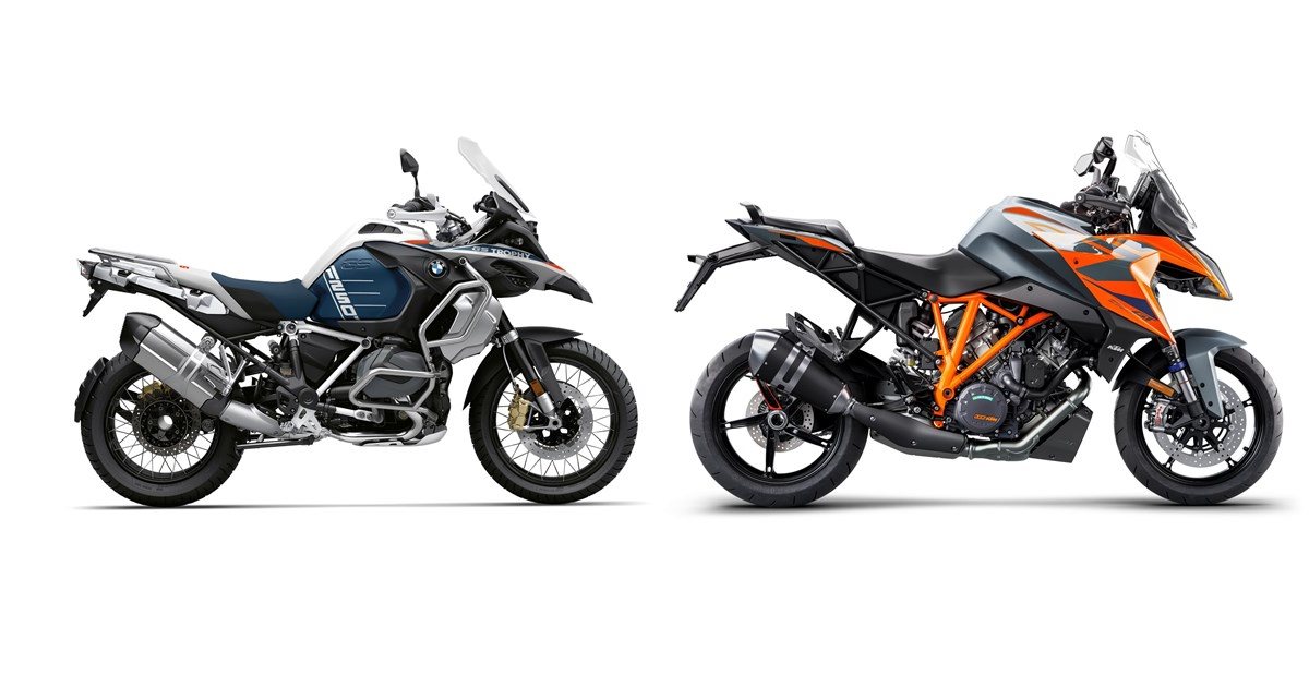 BMW R 1250 GS Adventure 2023 vs KTM 1290 Super Duke GT 2023