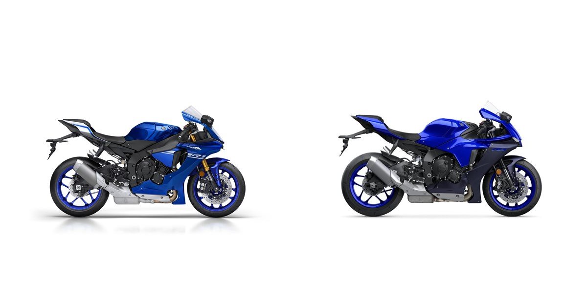Motorrad Vergleich Yamaha R1 2018 vs. Yamaha R1 2023