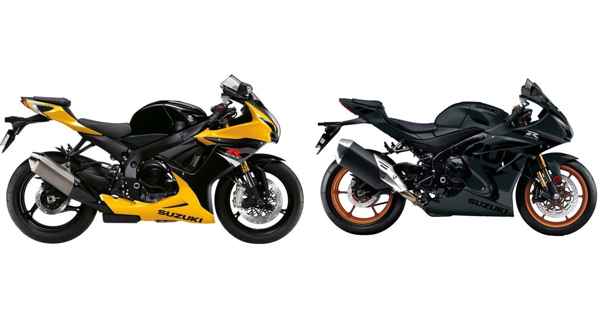 Comparaison des motos Suzuki GSX-R 750 2018 VS. Suzuki GSX-R 1000 R 2022