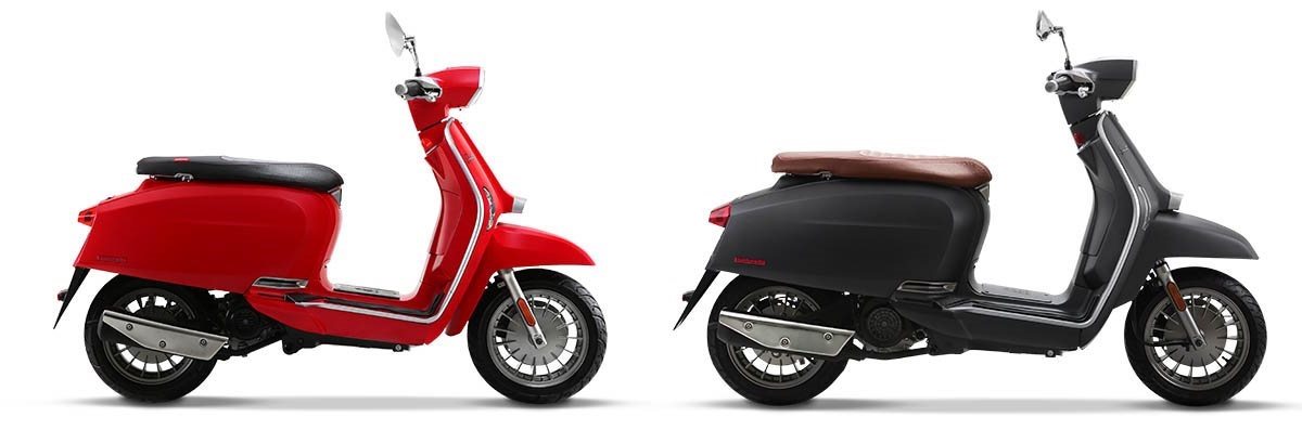 Motorrad Vergleich Lambretta V50 Special Flex 2020 vs. Lambretta V50 ...