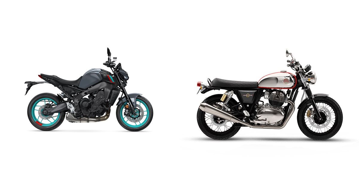 Yamaha MT-09 2023 vs Royal Enfield Interceptor 650 2023