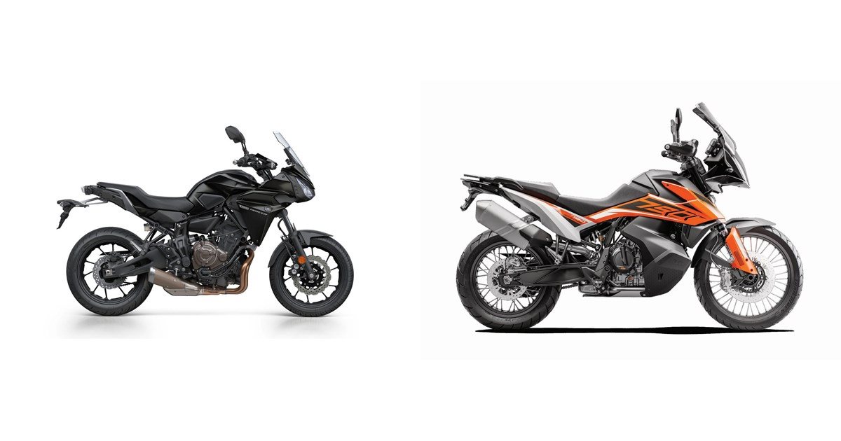 Motorrad Vergleich Yamaha Tracer 700 2017 vs. KTM 790 Adventure 2019
