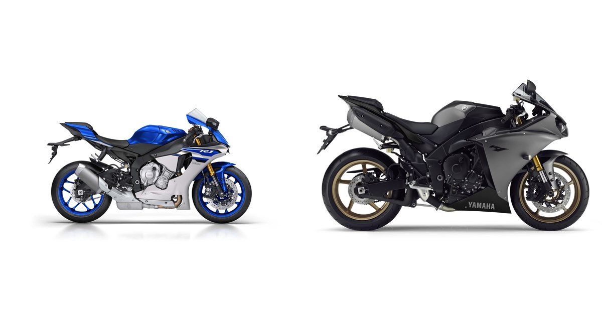 Yamaha R1 2016 vs Yamaha R1 2014