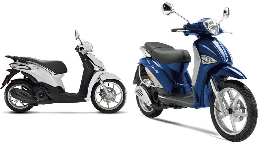 Motorrad Vergleich Piaggio Liberty 125 2022 vs. Piaggio Liberty 125ie 3V 2005