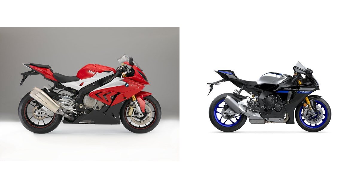 Motorrad Vergleich BMW S 1000 RR 2015 vs. Yamaha R1M 2022