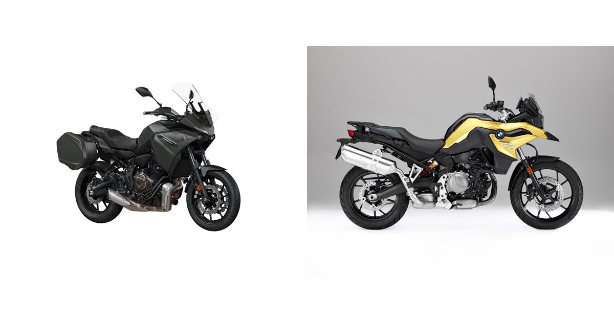 Comparaison des motos Yamaha Tracer 7 GT 2022 VS. BMW F 750 GS 2018