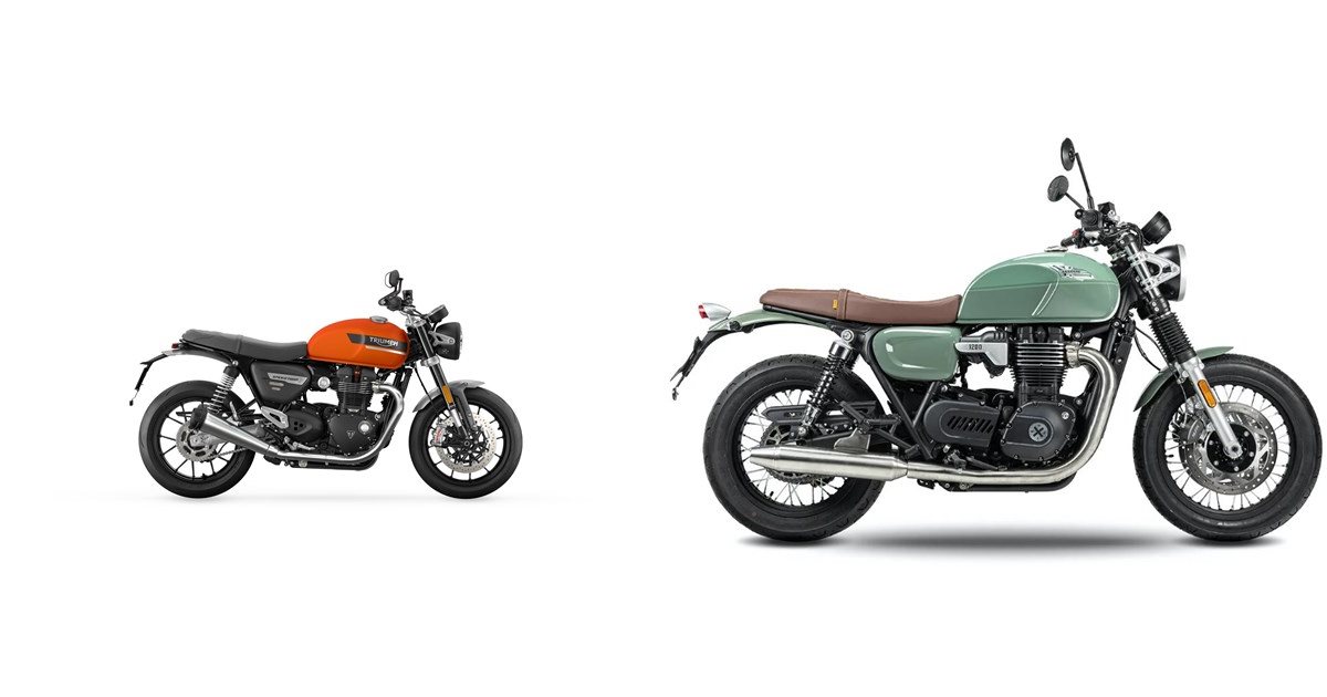 Motorrad Vergleich Triumph Speed Twin 1200 2023 vs. Brixton Cromwell ...