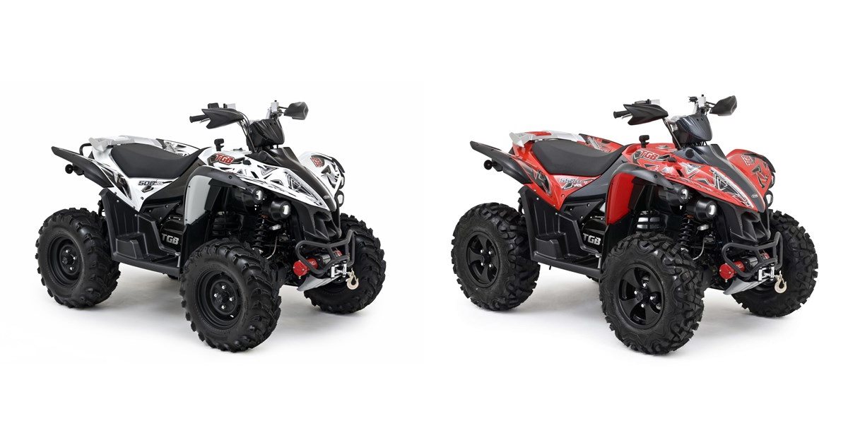 Motorrad Vergleich TGB Target 500 4x4 IRS 2014 vs. TGB Target 550 4x4 ...