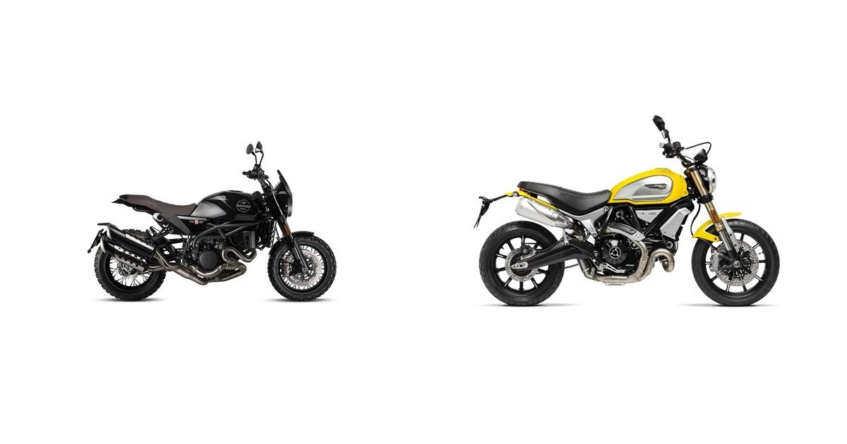 Motorrad Vergleich Moto Morini Super Scrambler 2022 vs. Ducati ...