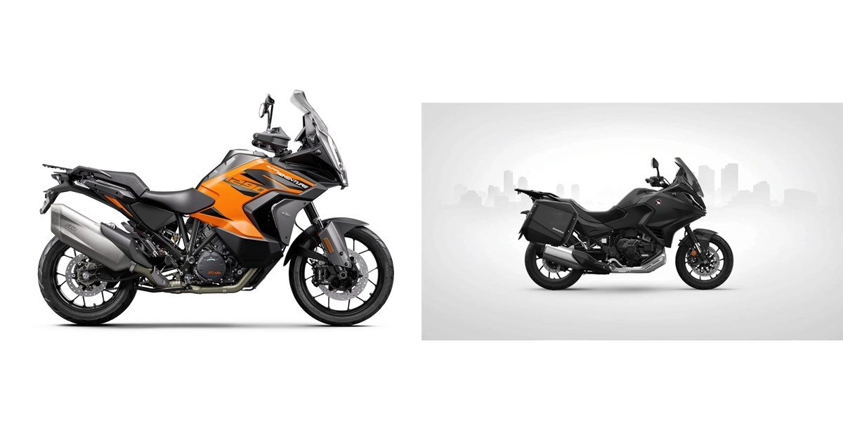 KTM 1290 Super Adventure S 2021 vs Honda NT1100 2023