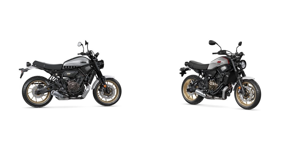 Motorrad Vergleich Yamaha XSR700 Legacy 2023 vs. Yamaha XSR700 XTribute 2022