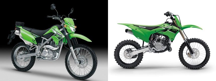 Kawasaki KLX 125 2012 vs Kawasaki KX 85 II 2023