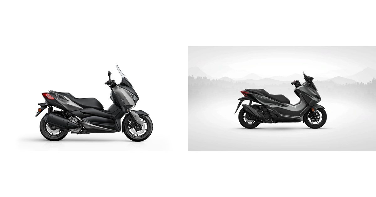 Yamaha XMAX 300 2017 vs Honda Forza 350 2023