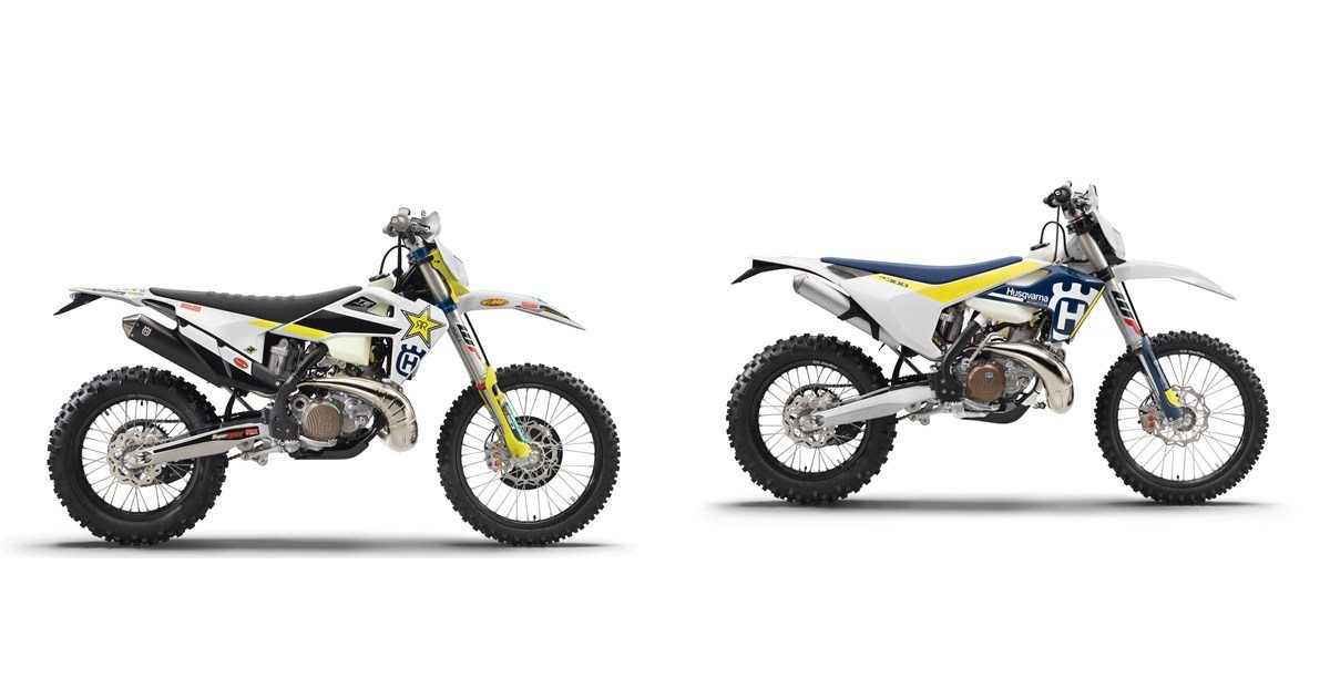 Motorrad Vergleich Husqvarna TE 300i Rockstar Edition 2021 vs. Husqvarna TE 300 2017