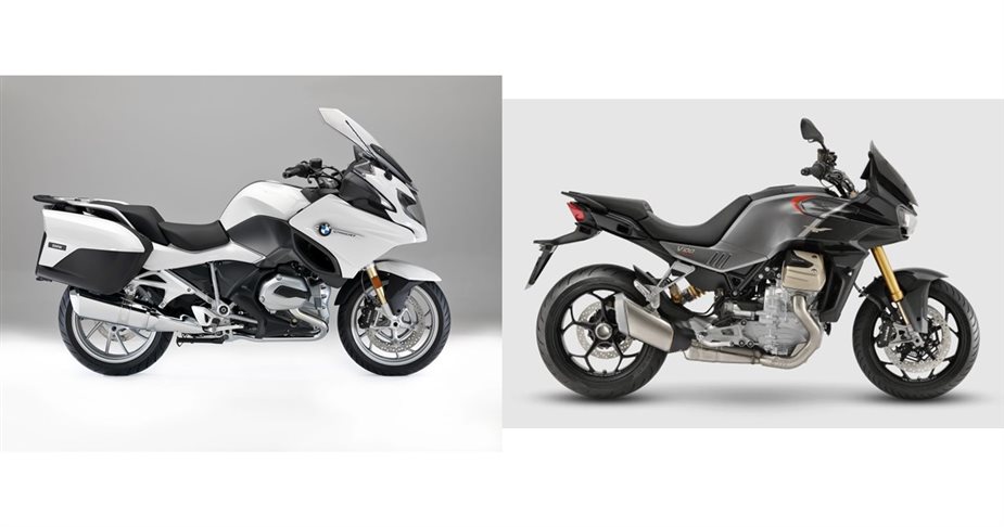 BMW R 1200 RT 2017 vs Moto Guzzi V100 Mandello S 2023