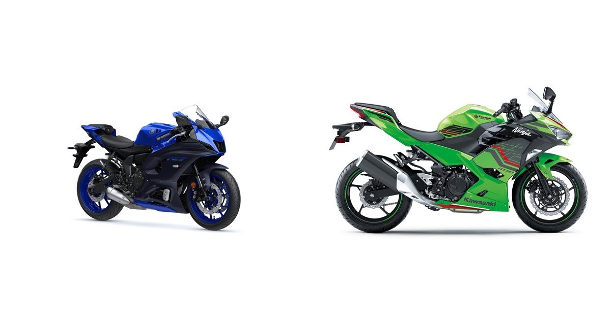 Yamaha R7 2023 vs Kawasaki Ninja 400 2023