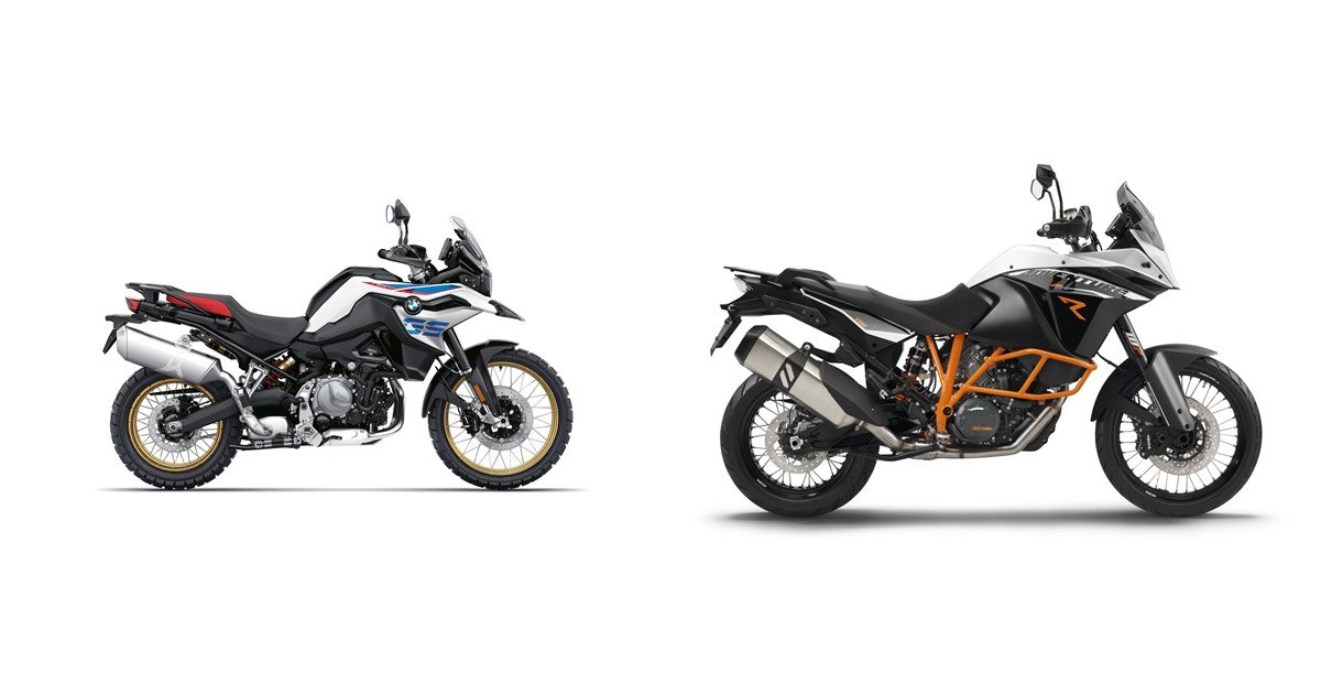 Comparaison des motos BMW F 850 GS 2021 VS. KTM 1190 Adventure R 2015