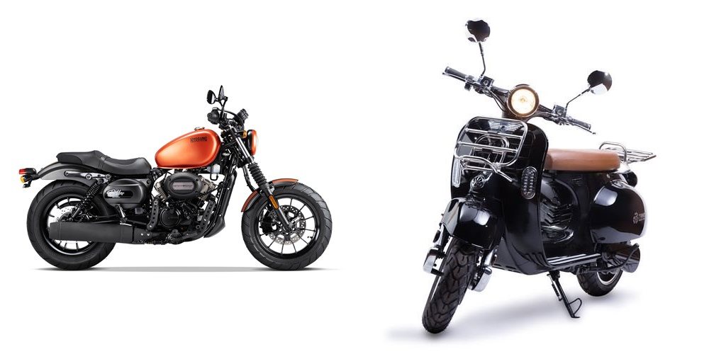 Motorrad Vergleich Hyosung GV 125 S Aquila 2023 vs. Trinity Romex 2020