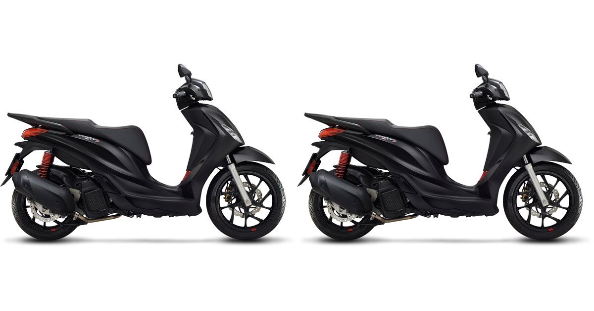 Motorrad Vergleich Piaggio Medley 150 S 2023 vs. Piaggio Medley 125 S 2022
