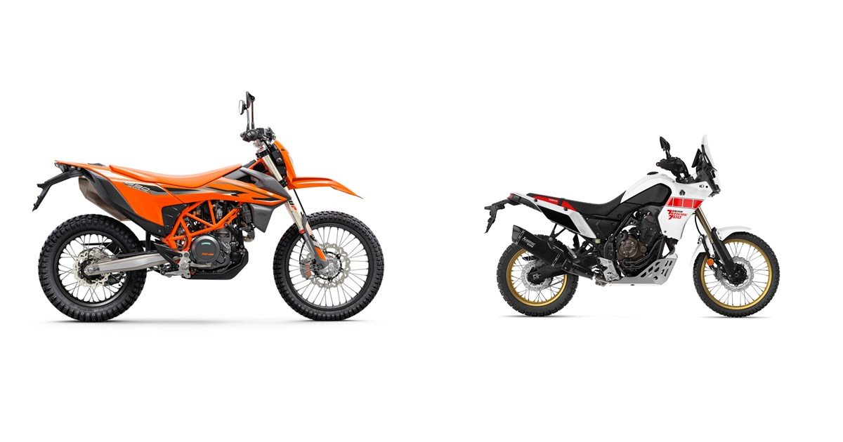KTM 690 Enduro R 2023 vs Yamaha Tenere 700 Rally Edition 2023