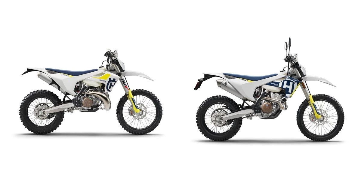 Motorrad Vergleich Husqvarna TE 300i 2019 vs. Husqvarna FE 350 2018