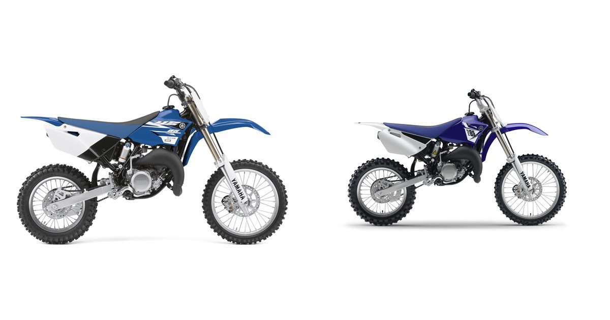 Motorrad Vergleich Yamaha YZ 85 LW 2015 vs. Yamaha YZ 85 LW 2014