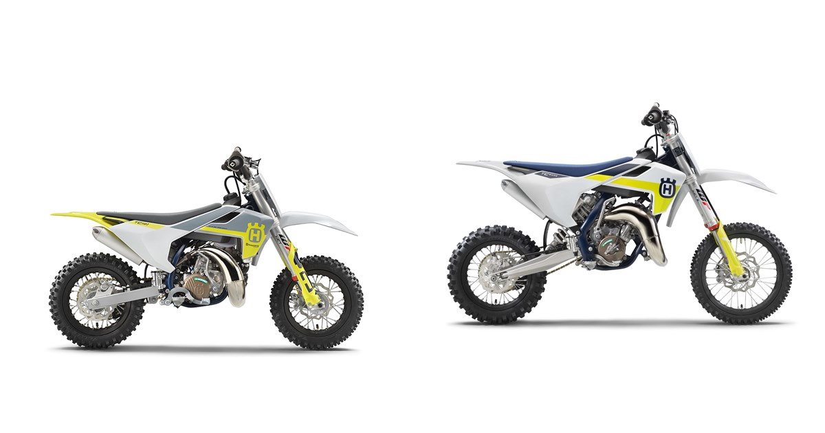 Motorrad Vergleich Husqvarna TC 50 2023 vs. Husqvarna TC 65 2021