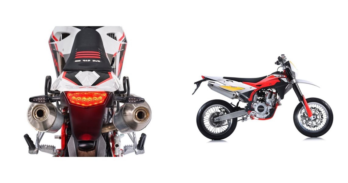 Motorrad Vergleich SWM SM 500 R 2023 vs. SWM SM 500 R 2017